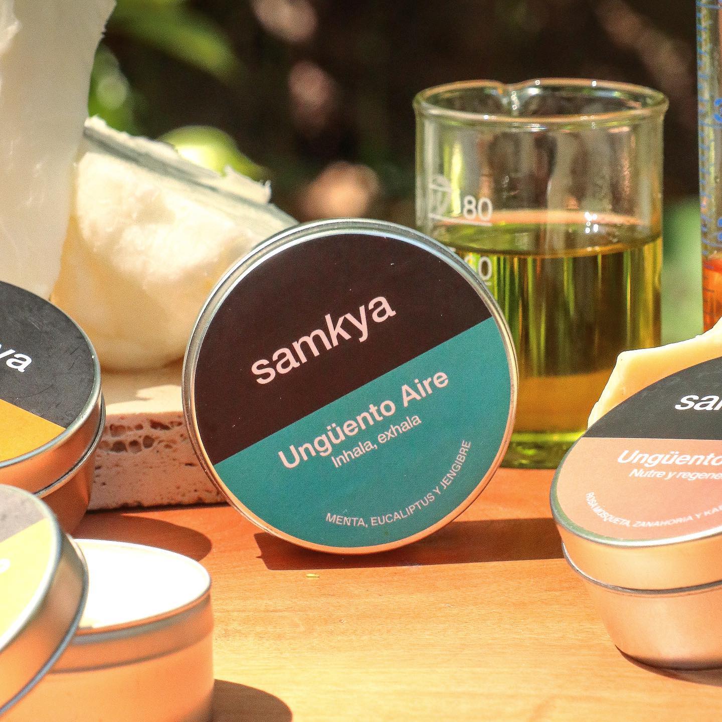 Samkya | Cosmética 100% natural, vegana y biodegradable